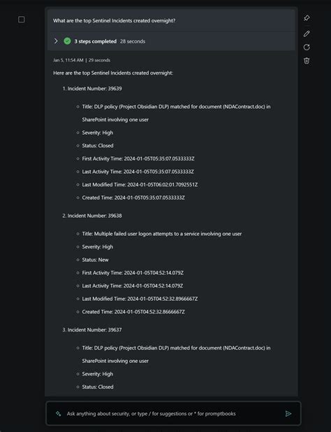 How To Use Prompts In Microsoft Copilot For Security Microsoft
