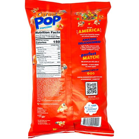 Cereal Pop Fruity Pebbles Popcorn | Candy Funhouse