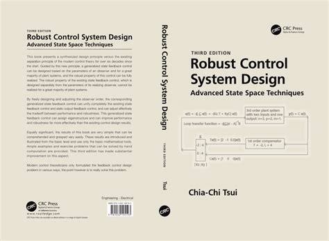 Pdf Robust Control System Design Advanced State Space Techniques