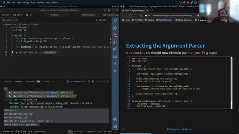 The Rust Programming Language An Io Project Building A Command Line