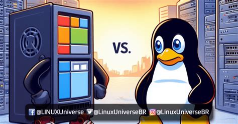 Servidor Linux Vs Servidor Windows Linux Universe