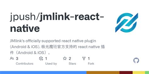 GitHub Jpush Jmlink React Native JMlink S Officially Supported React Native Plugin Android