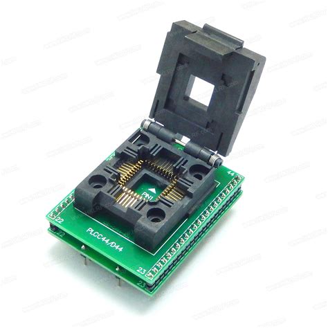 Bga Ic Socket Sa244 Adapter Plcc44 Dip44 For Universal Ic Programmer Buy Plcc32 Dip32 Ic
