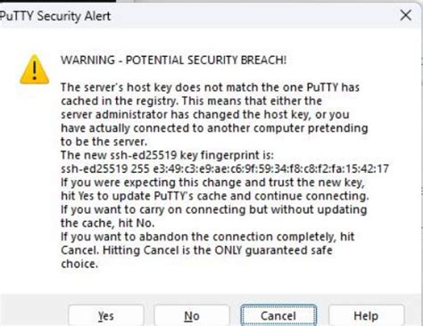 Enocean Knowledge Base Smartserver Ssh Or Sftp Session Shows Warning