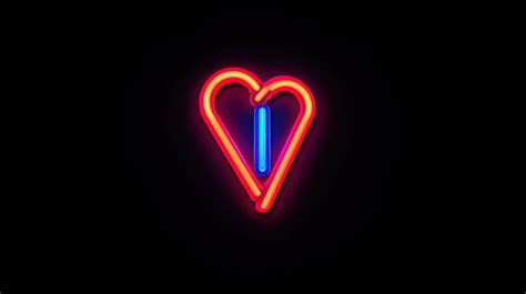 Ui Ux Icon Linear Outline Of Neon Location Symbol With A Dark Glowing Effect In D Rendering For