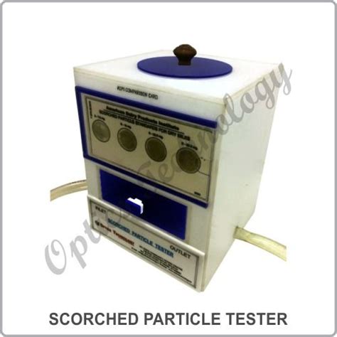 Scorched Particle Tester At Best Price In Delhi Delhi Optics Technology