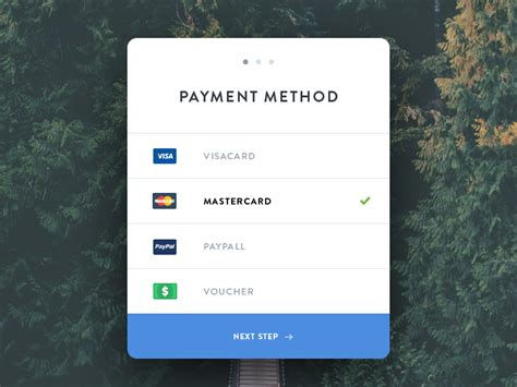 Payment Form Design Inspiration Curated By Freebie Supply By