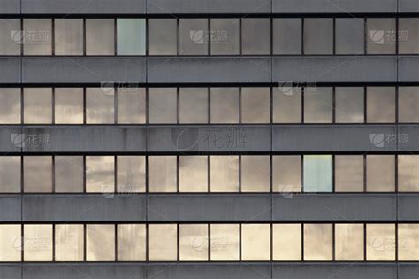 窗户 式样 成一排 水平画幅 幕墙 建筑 无人 玻璃 建筑外部 建筑结构素材 花瓣网