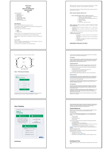 Unit 3 Emb Convertedremoved Pdf Software Development Process Prototype