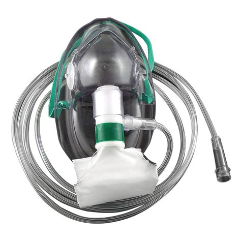 Hudson Non Rebreather Adult Oxygen Mask With Reservoir Bag