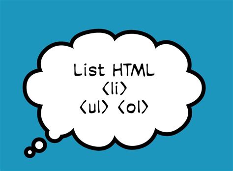 Cara Membuat List Pada HTML Mas Tutor