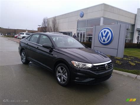 Black 2019 Volkswagen Jetta R Line Exterior Photo 137162476