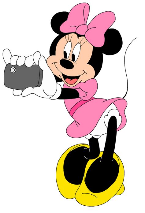 Minnie Mouse Is Taking Pictures By Mansouralawadhi1 On Deviantart