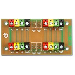 Prodas Alarmsystemen Jablotron JA Z A BUS Verdeel Module