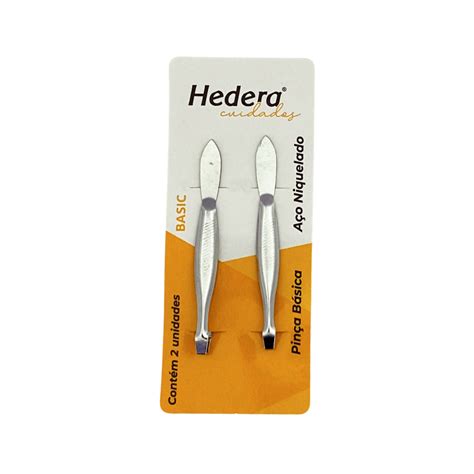 Pinça Basic Com 2 Unidades Hedera Cosméticos
