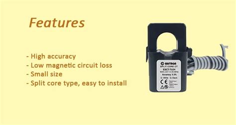 Esct T Mini Size Split Coil Current Transformer Ct A A Output A Optional Buy