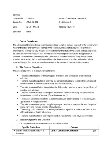 calculus pdf
