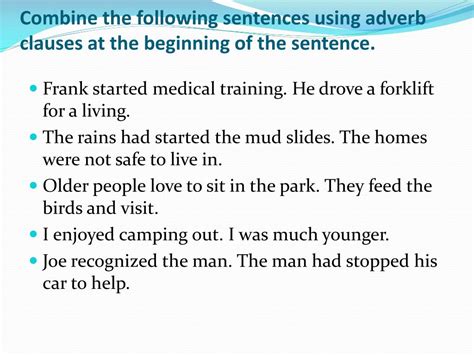 Ppt Adverb Clause Powerpoint Presentation Free Download Id 3846321