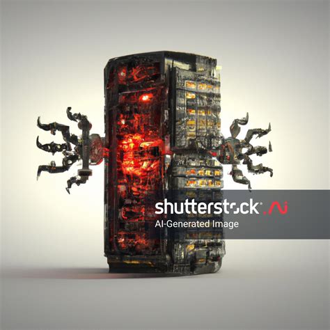Multicolor Mecha 3d Image Database On Ai Generated Image 2355250431 Shutterstock