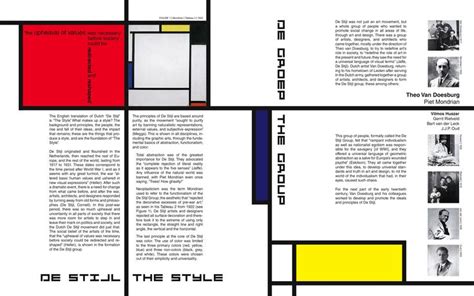 Contoh Layout Mondrian