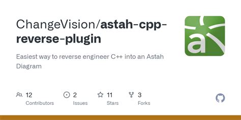 GitHub ChangeVision Astah Cpp Reverse Plugin Easiest Way To Reverse Engineer C Into An
