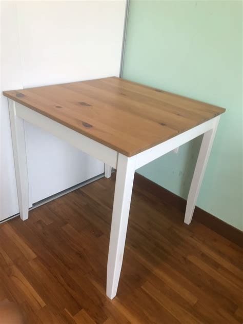 Ikea Lerhamn Dining Table Furniture And Home Living Furniture Tables And Sets On Carousell