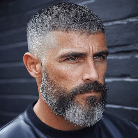 Trendy Short Gray Hairstyles Stylish Cuts For Older Men Embracing
