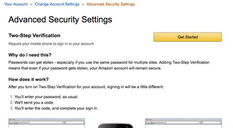 How To Protect Your Amazon Account With Two Step Verification 2sv • Graham Cluley
