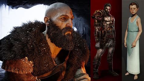 Kratos Talks About His Brother And Daughter Deimos And Calliope God Of