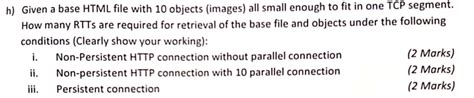 Solved H Given A Base Html File With 10 Objects Images