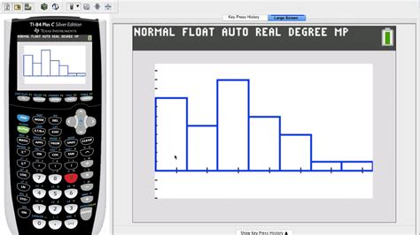 Making A Histogram On Ti 84 Plus Youtube