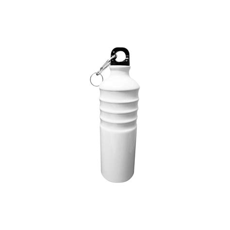 Gourde Blanche En Aluminium 750 Ml