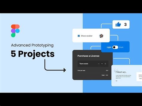 free video figma variables and advanced prototyping from designcourse