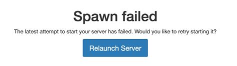Spawn Failed Issue Radiasoft Jupyter Radiasoft Org GitHub