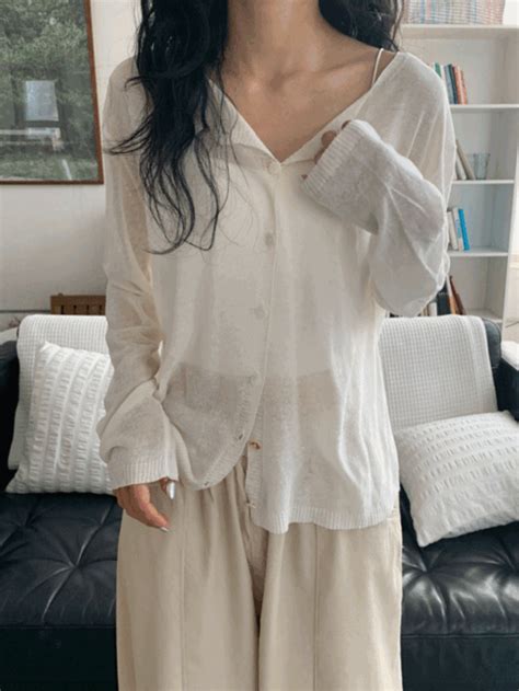 [살안타템 린넨 핏예쁨 휴가룩] 퓨리 썸머 린넨 가디건 4color 에이블리