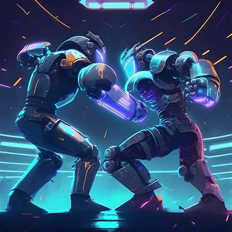 Robot Ring Fighting Play Robot Ring Fighting On Humoq