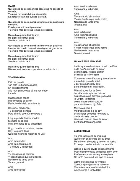 Karaoke Que Alegria De Decir Mama At Inez Anderson Blog