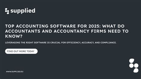 Top Accounting Software For 2025