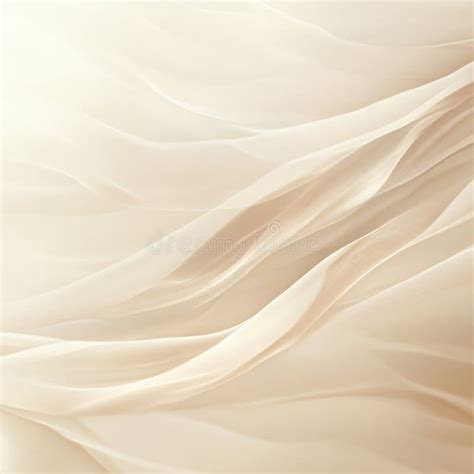 Elegant Beige Fabric Waves Create Soft And Serene Textured Background