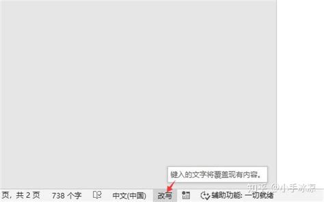 Word插入文字，会覆盖掉后面的文字 知乎