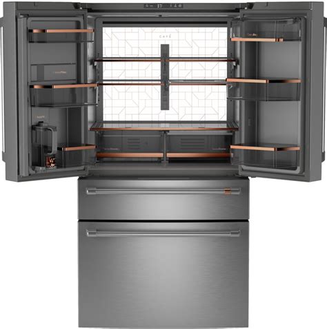 Cafe Cge29dp2ts1 36 Inch Freestanding 4 Door French Door Smart