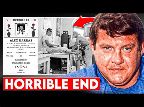 Alex Karras Alex Karras Über Diesen Star Cinemade