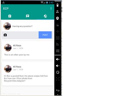 Android How To Choose The Image From Gallary And Set It To Bitmap Stack Overflow