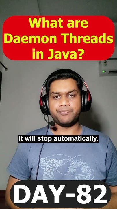 what are daemon threads in java java interview interviewtips youtube