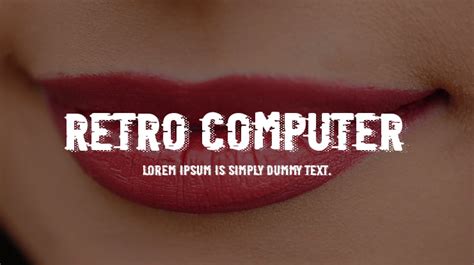 Retro Computer Font Download Free For Desktop Webfont