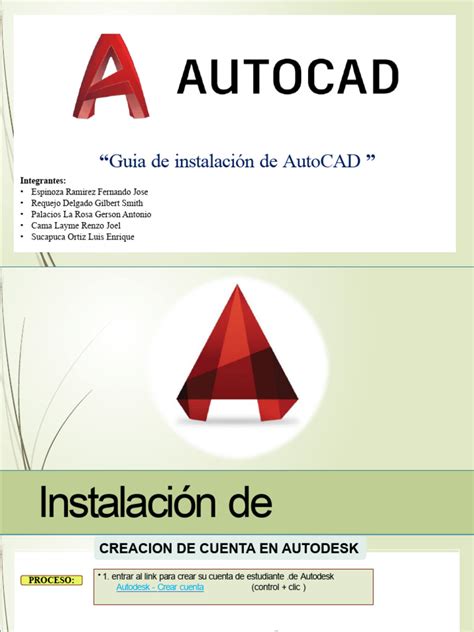 Tutorial De Instalación De Autocad Pdf Elipse Cad Automático