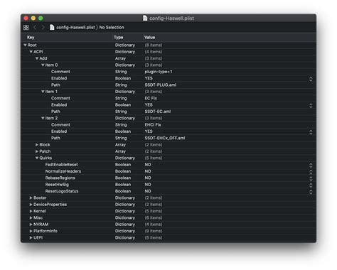 Opencore的plist配置文件之 Haswell平台部分 蓝天上的云℡ 博客园