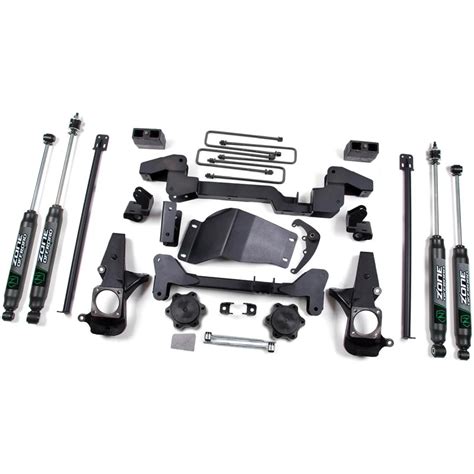 Zone Offroad 6 Lift Kit With Nitro Series Shocks Zonc4n Xdp