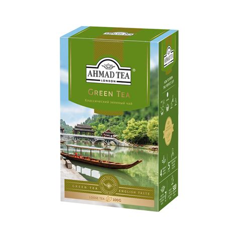 Зеленый чай — Ahmad Tea / Беларусь
