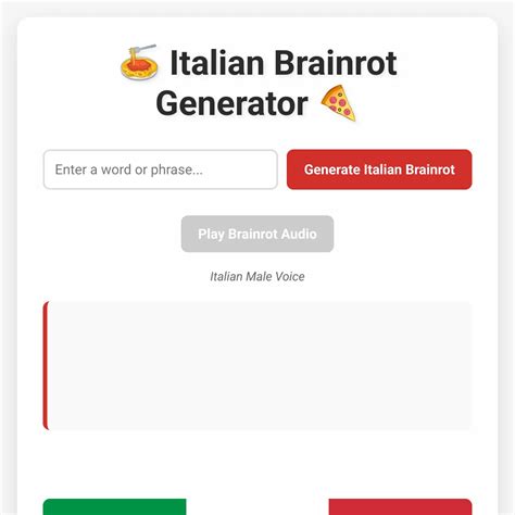 Italian Brainrot Tts Generator Not Fixed Yet